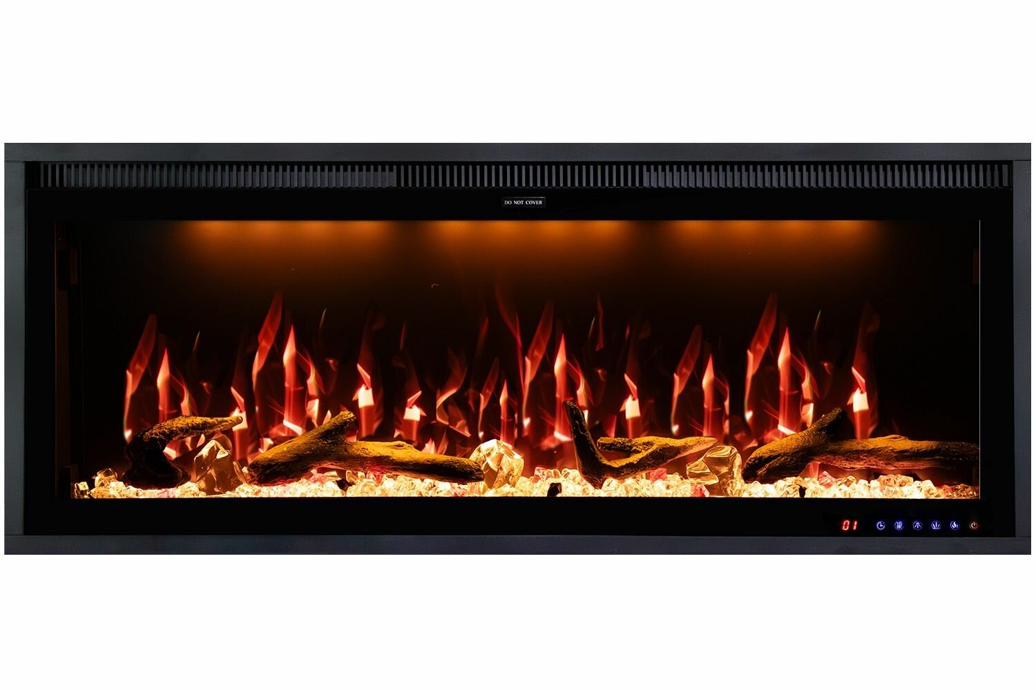 Электрический камин Royal Flame MERCURY 50 RF LED, с пультом ДУ, черный