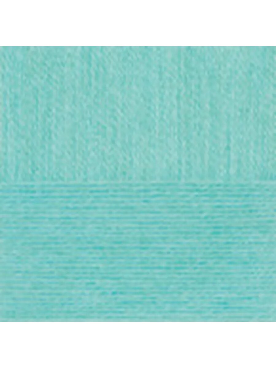 Пряжа Цветное кружево 100% хлопок 4*50г*475м 411-Мята