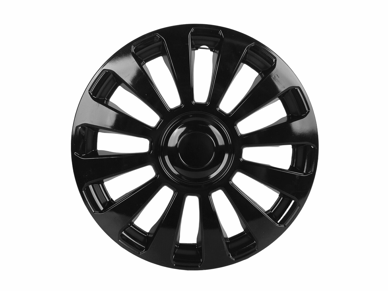 Колпак колеса R-14 декор авант черный комплект