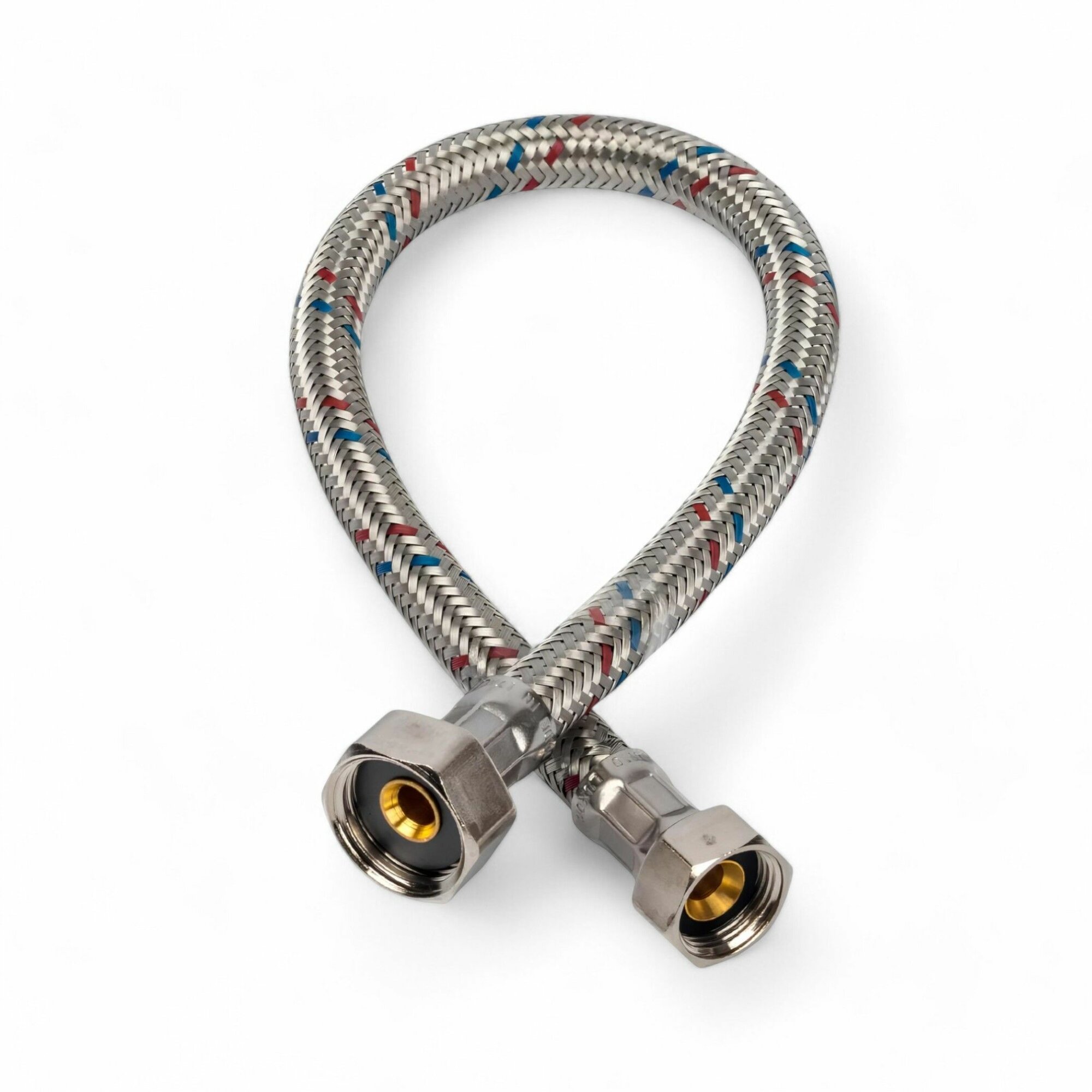 Шланг для воды Potato для подключения смесителя, 500 мм, 1/2 х 1/2