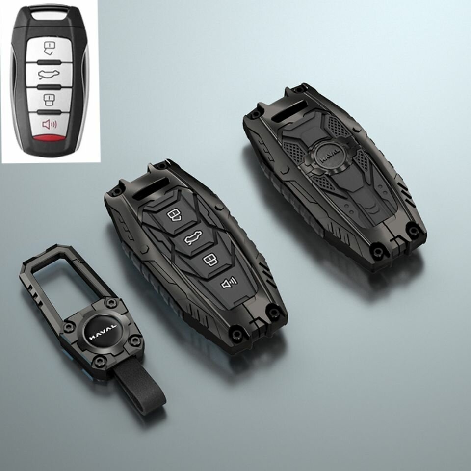 Чехол для ключей от автомобиля подходит для Great Wall Haval Jolion 2022 H6 H7 H4 H9 F5 F7X/H H2S GMW Dargo