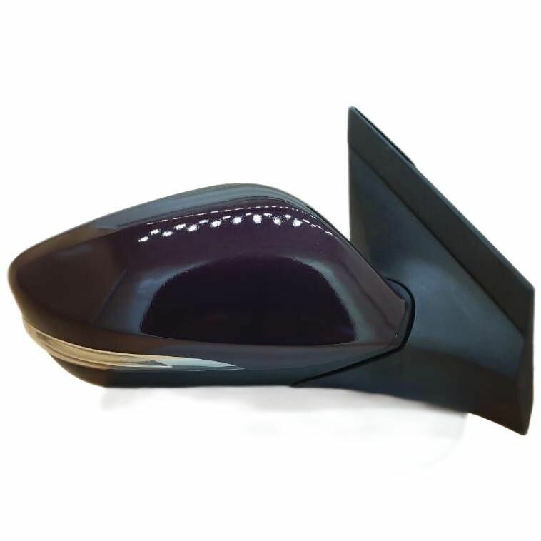 Hyundai Solaris ФИОЛЕТОВОЕ(PXA)зеркало правое 6-контактное, электрическое с подогревом и повторителем ( Хендай Солярис ) 2011-2017