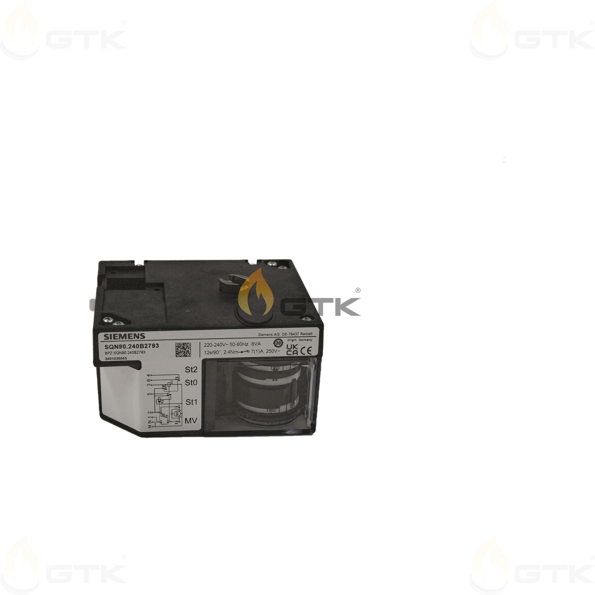 Сервопривод Siemens SQN90.240B2793, арт: BPZ: SQN90.240B2793