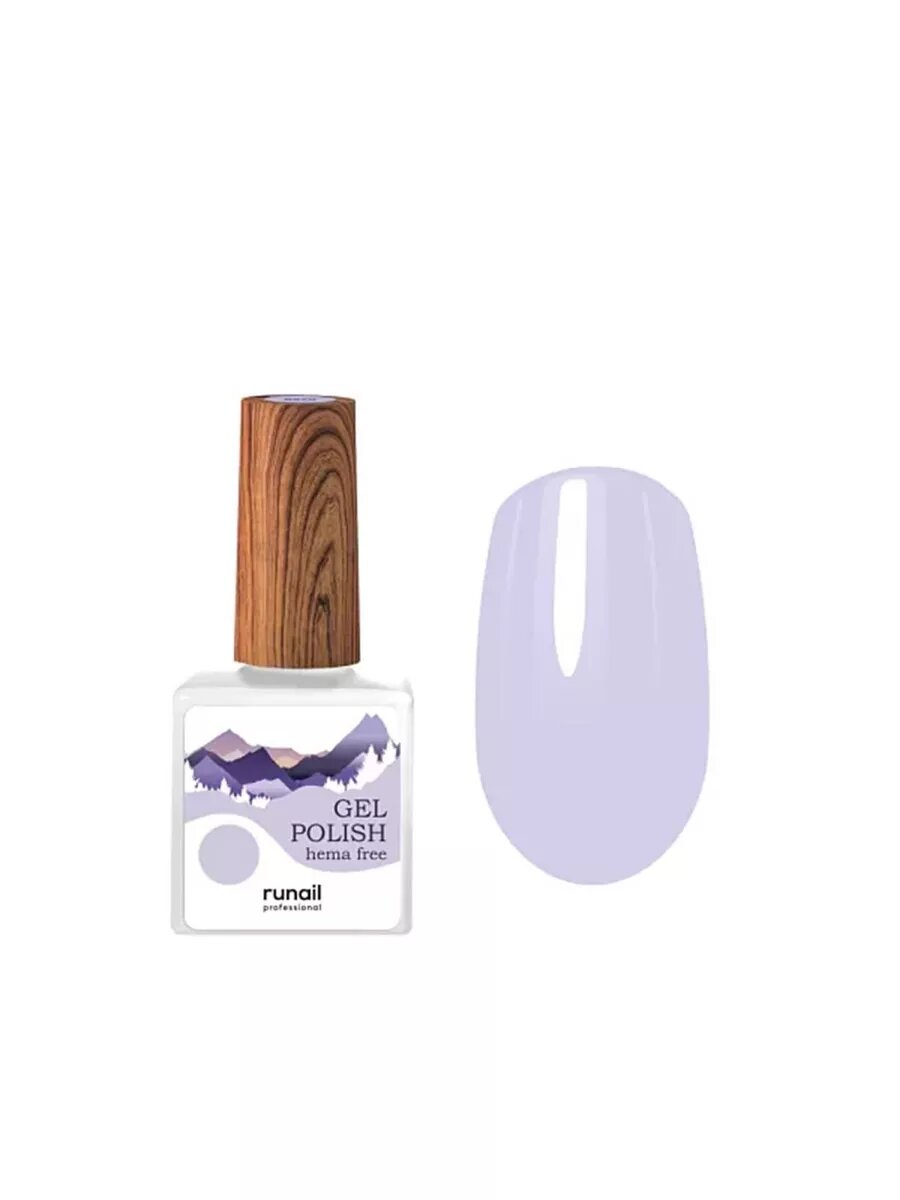 Гель-лак RuNail Professional Gel polish (hema free) № 8575, лавандовый 10 мл