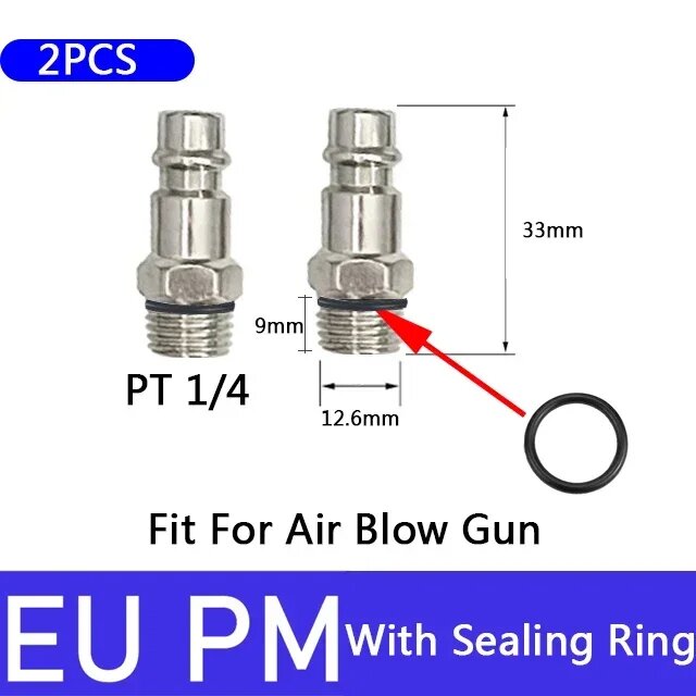 Соединители стандарта ЕС, пневматические европейские воздушные фитинги для 20, 2 PCS PM20