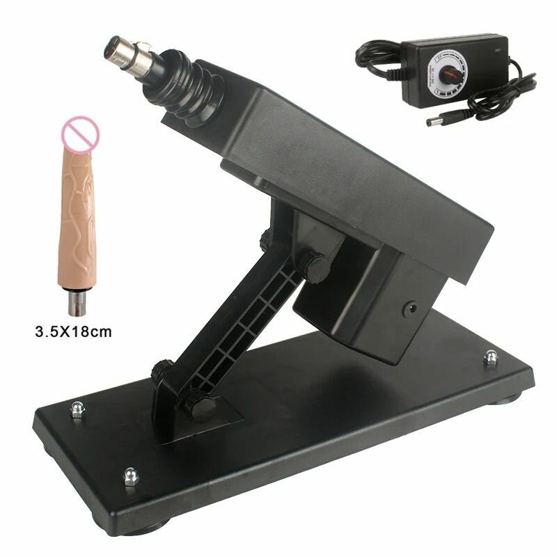 Секс машина с вибрирующим членом для вагинальной и анальной стимуляции женщин, Автоматический мастурбатор дилдо БДСМ для любовных игр для двоих.