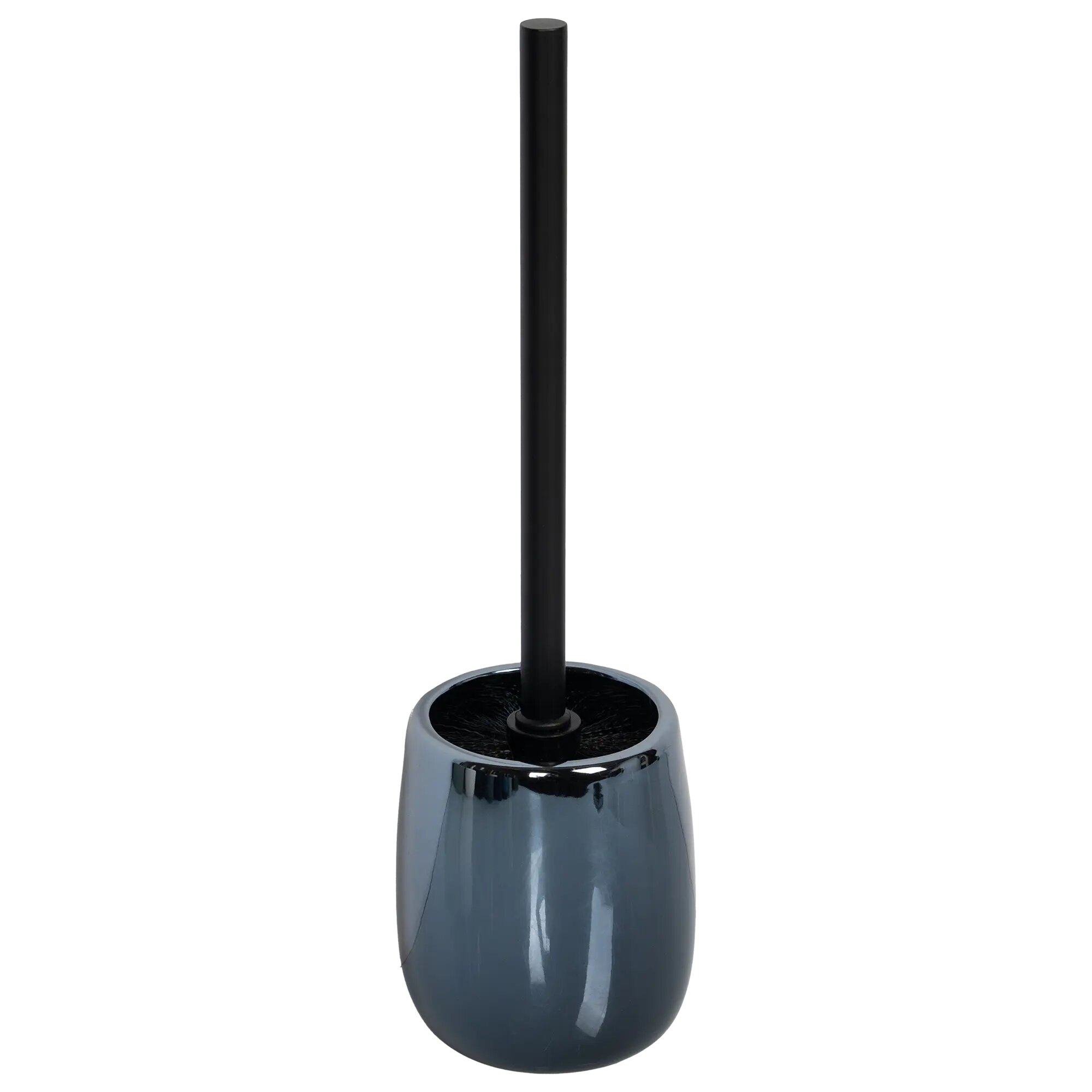 Swensa Glam SWC-2503-BL-05 Ёршик для унитаза синий, стильный аксессуар для ванной