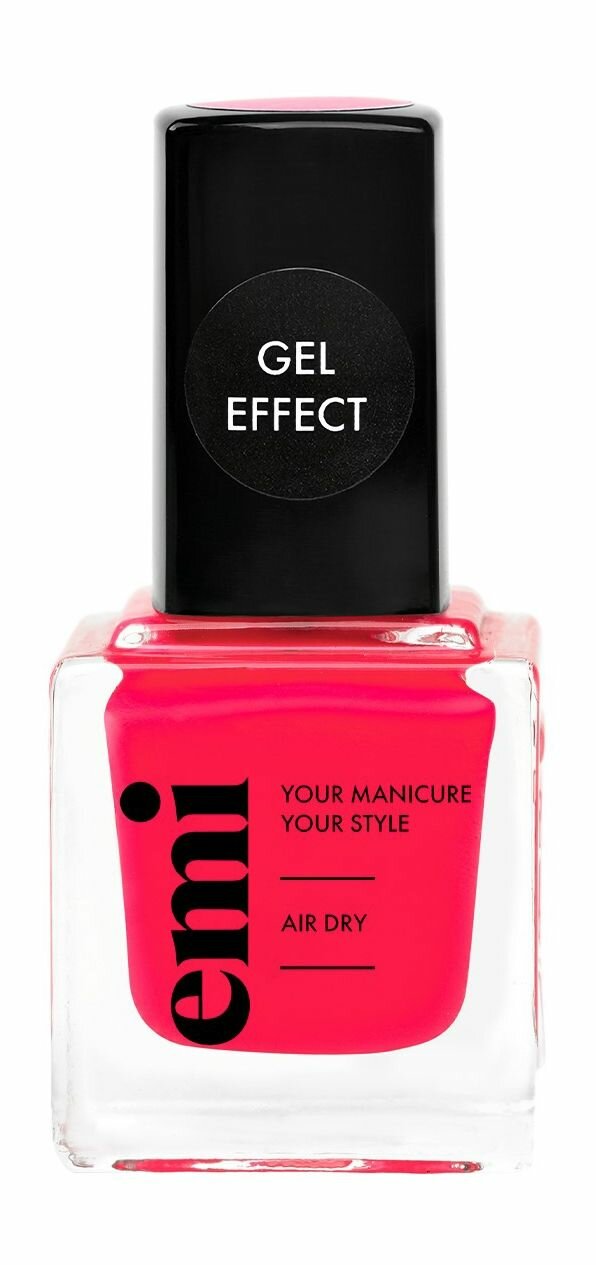 EMI Лак для ногтей ультрастойкий с гель-эффектом Gel Effect, 9 мл, 196