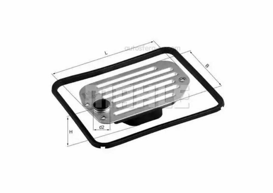 MAHLE HX85D Фильтр АКПП Audi A6 2.5TDi/2.6i/2.8i 94-02