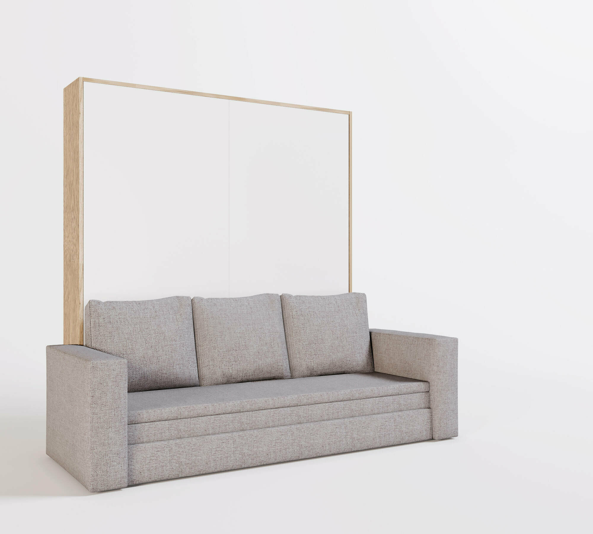 Шкаф кровать-трансформер с диваном Летто Гранде 1800 Лайт Сканд