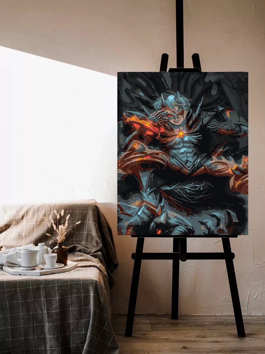 Картина по номерам Дариус Mobile Legends Art Дота2 Игра