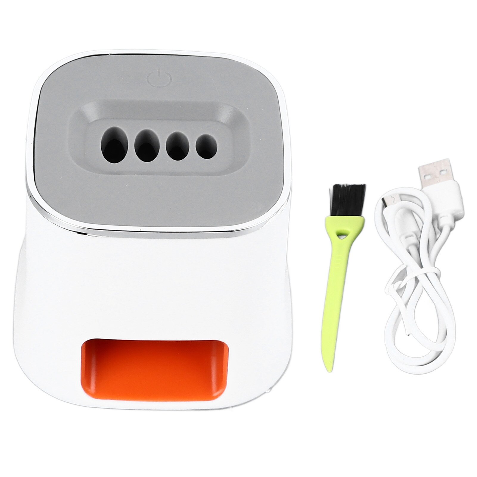 Белая автоматическая машинка для очистки семечек подсолнуха, USB-устройство для автоматического лущения семечек, инструмент для вскрытия семечек подсолнуха.