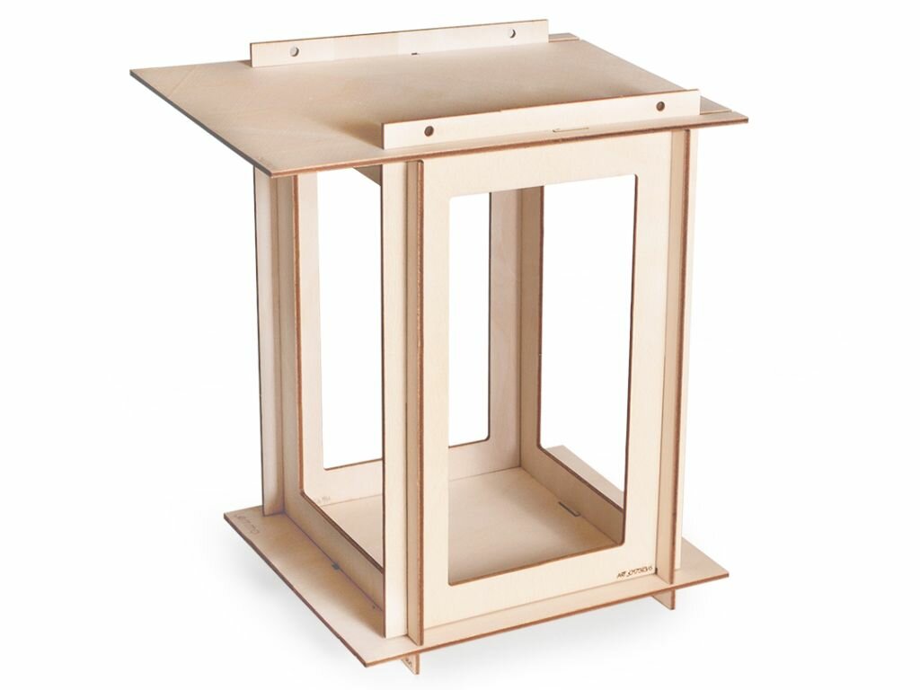 Деревянный конструктор Леммо Тойс Кормушка для птиц 8 деталей 0173 5+