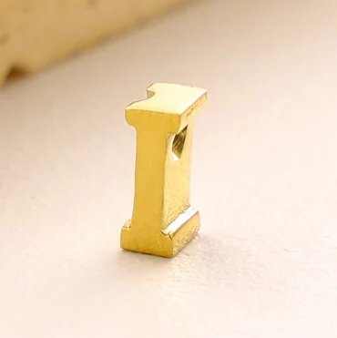 Посеребренная подвеска-сердце SUNIBI с буквой Silver Color, YP25258 - I