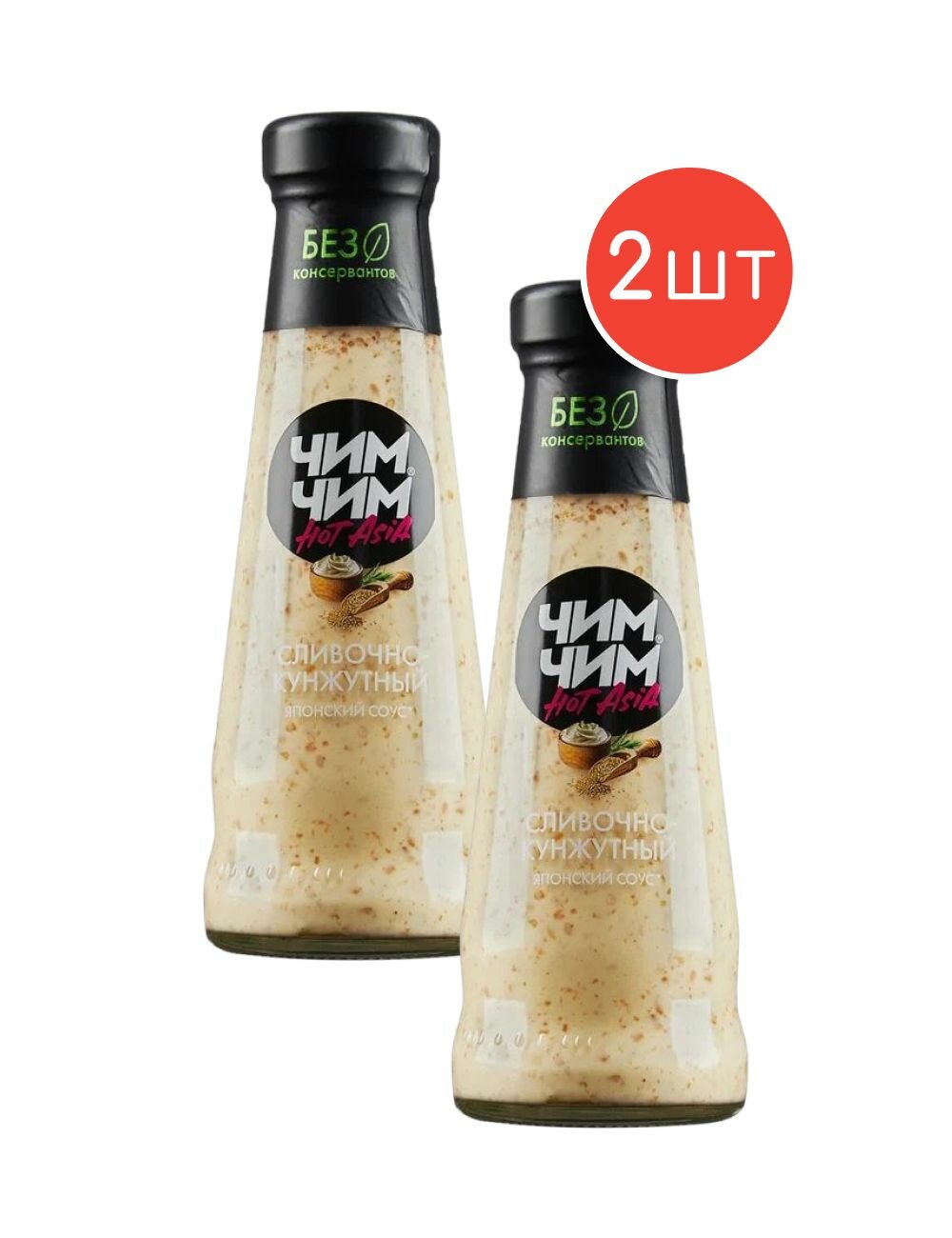 Соус Чим Чим Сливочно-кунжутный 180г 2шт