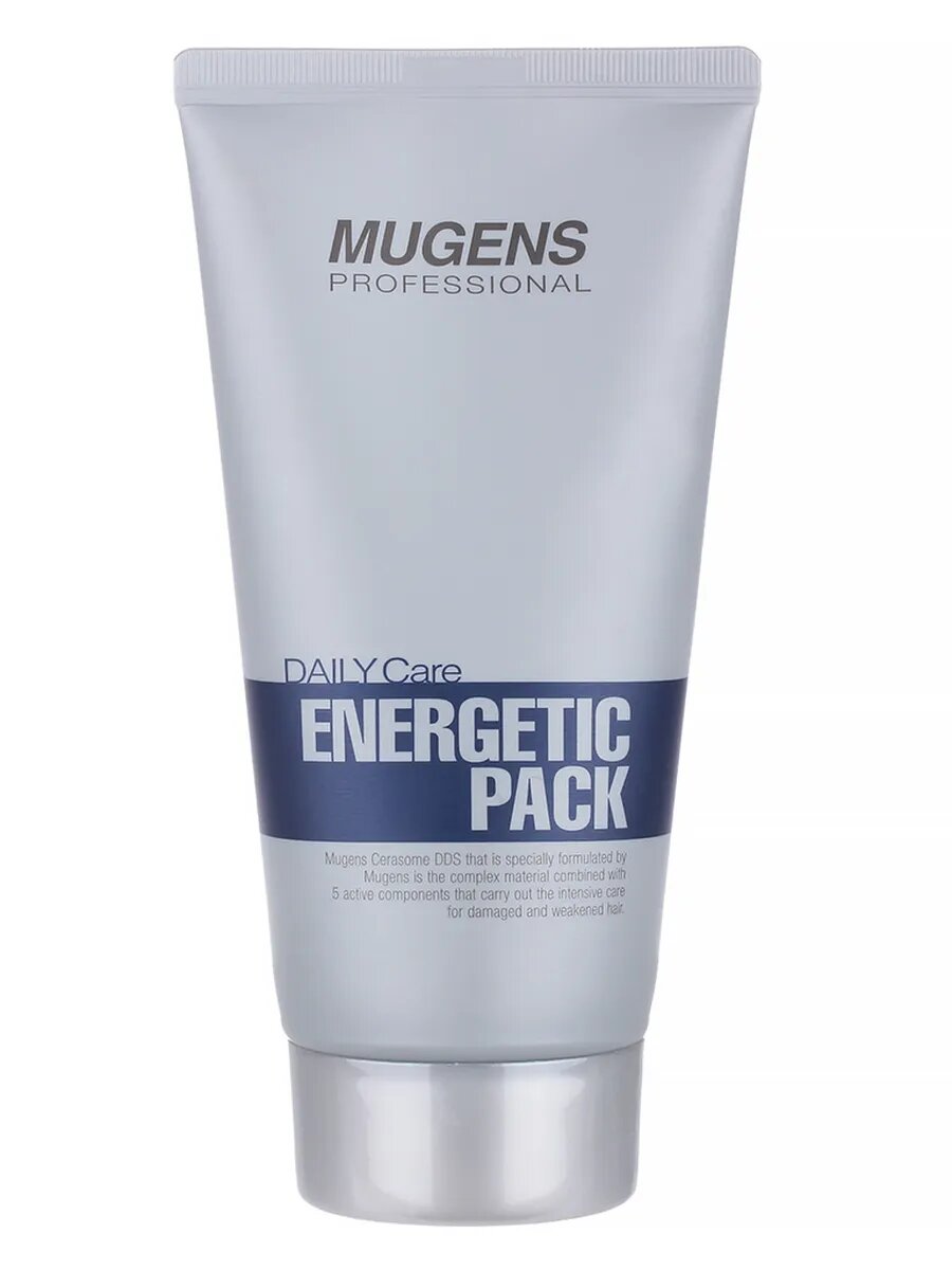 Маска для волос Mugens Energetic Hair Pack, для тонких и поврежденных волос, 150 г