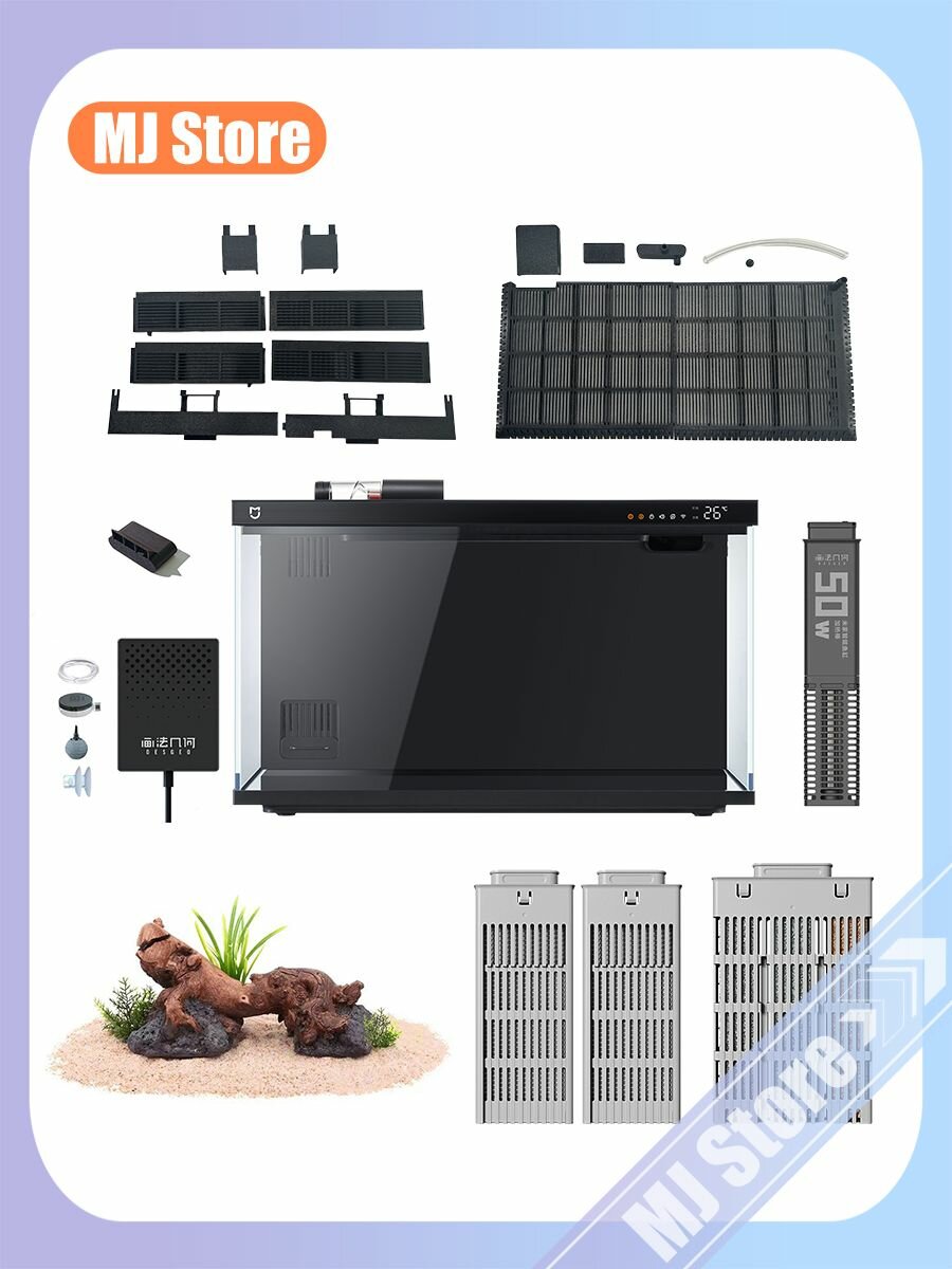 Умный аквариум Xiaomi Mijia Smart Fish Tank MYG100 , комбинаторика 9