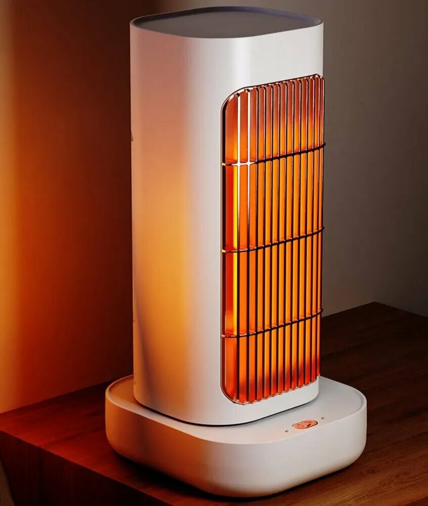 Обогреватель инфракрасный тепловентилятор 2 режима мгновенный нагрев с автоматическим отключением