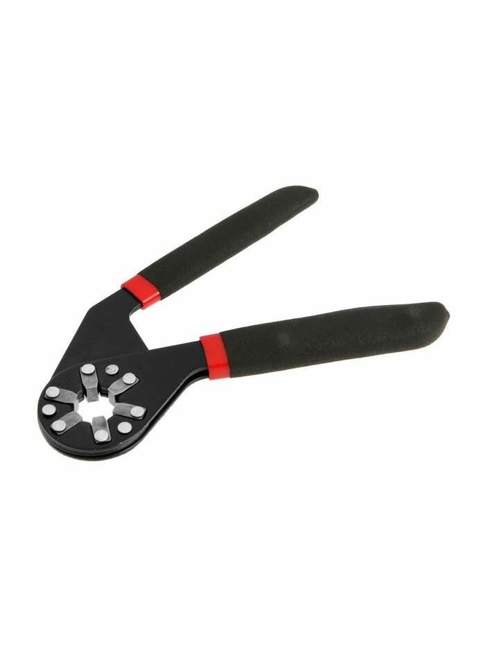 Ключ гаечный универсальный тундра "Bionic", обрезиненные рукоятки, 7 - 14 мм