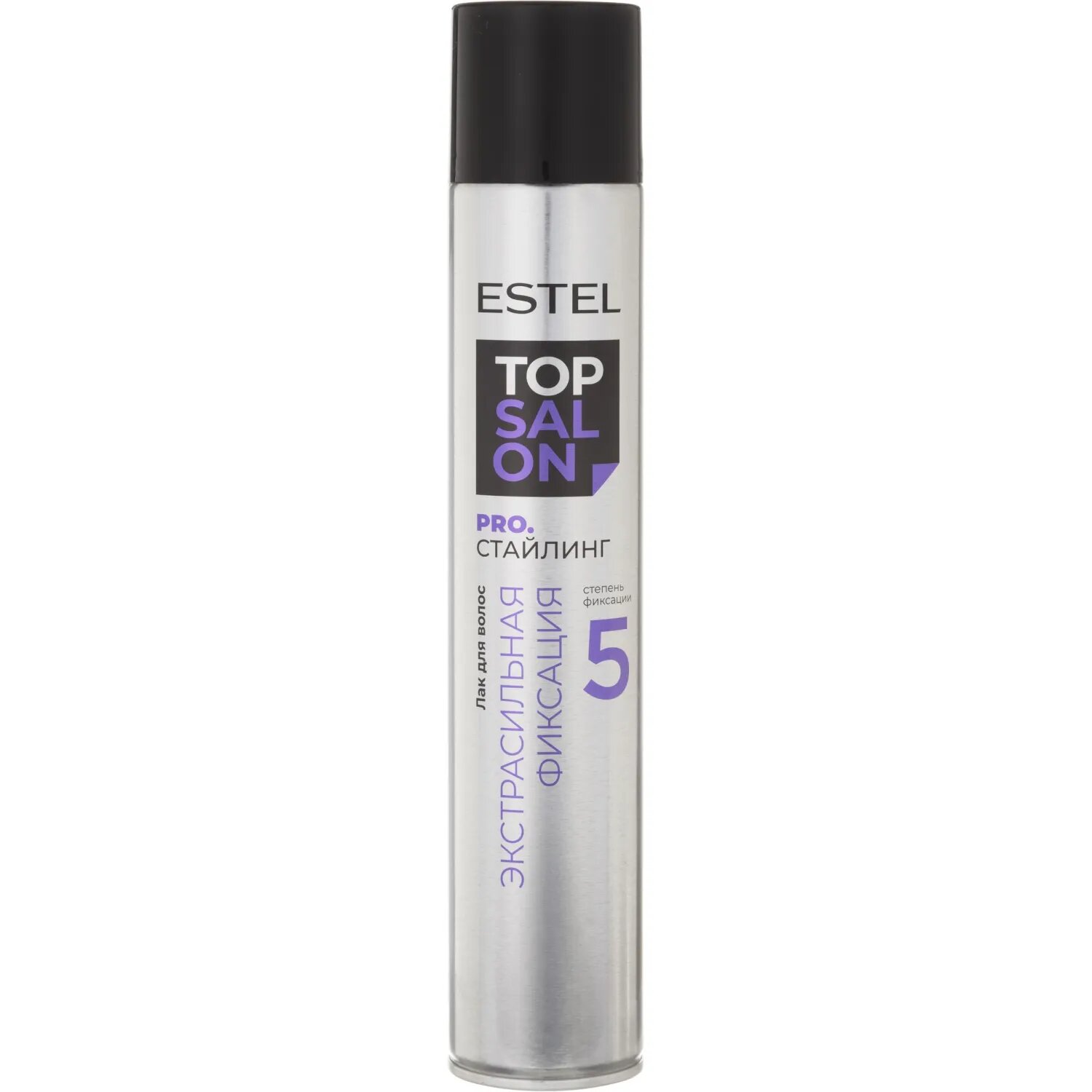 Лак ESTEL TOP SALON PRO. Стайлинг экстрасил фикс 400мл ETS/L5/400