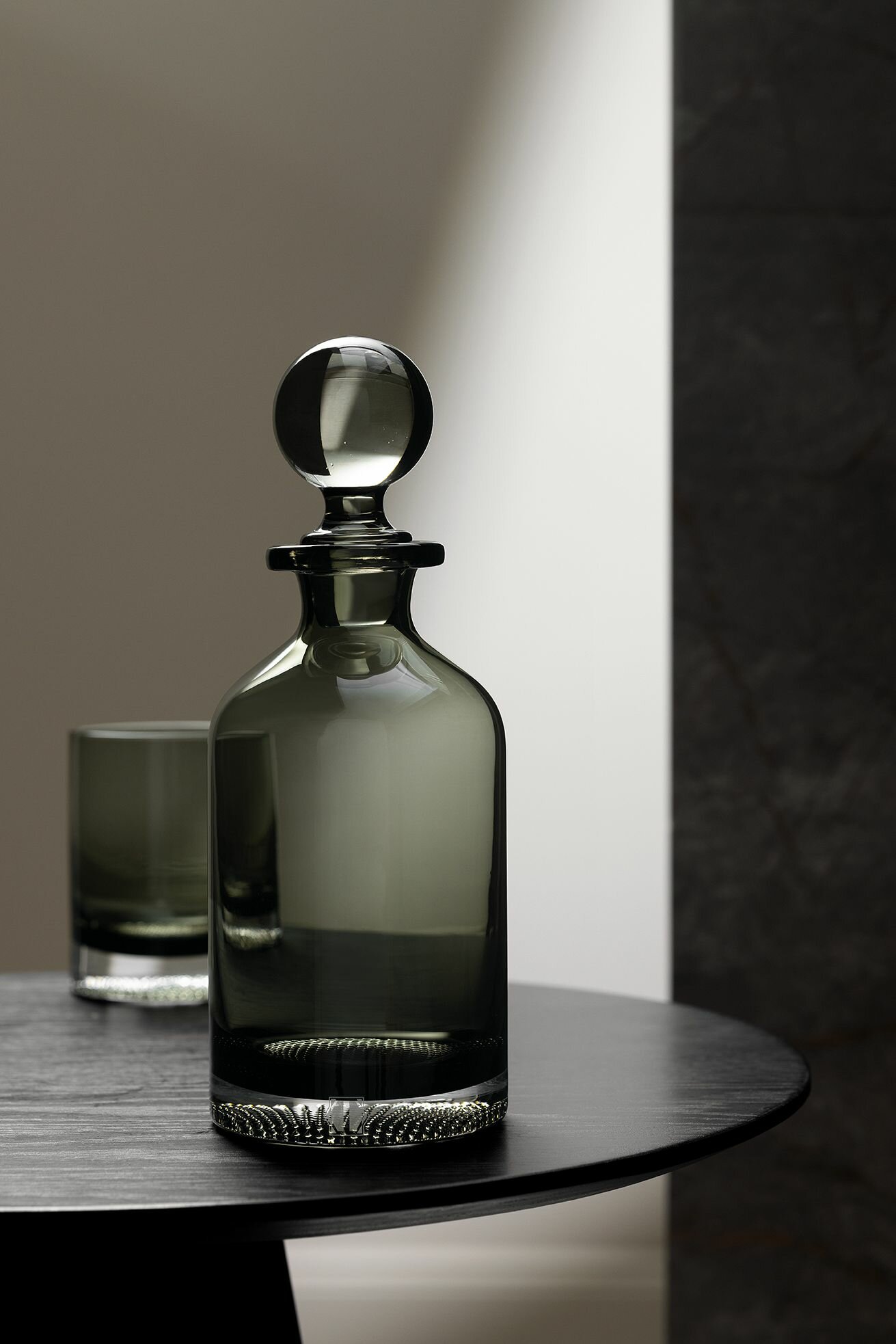 Togas Графин для напитков с крышкой "Алибер" хрустальное стекло, 1000 мл, 1 шт