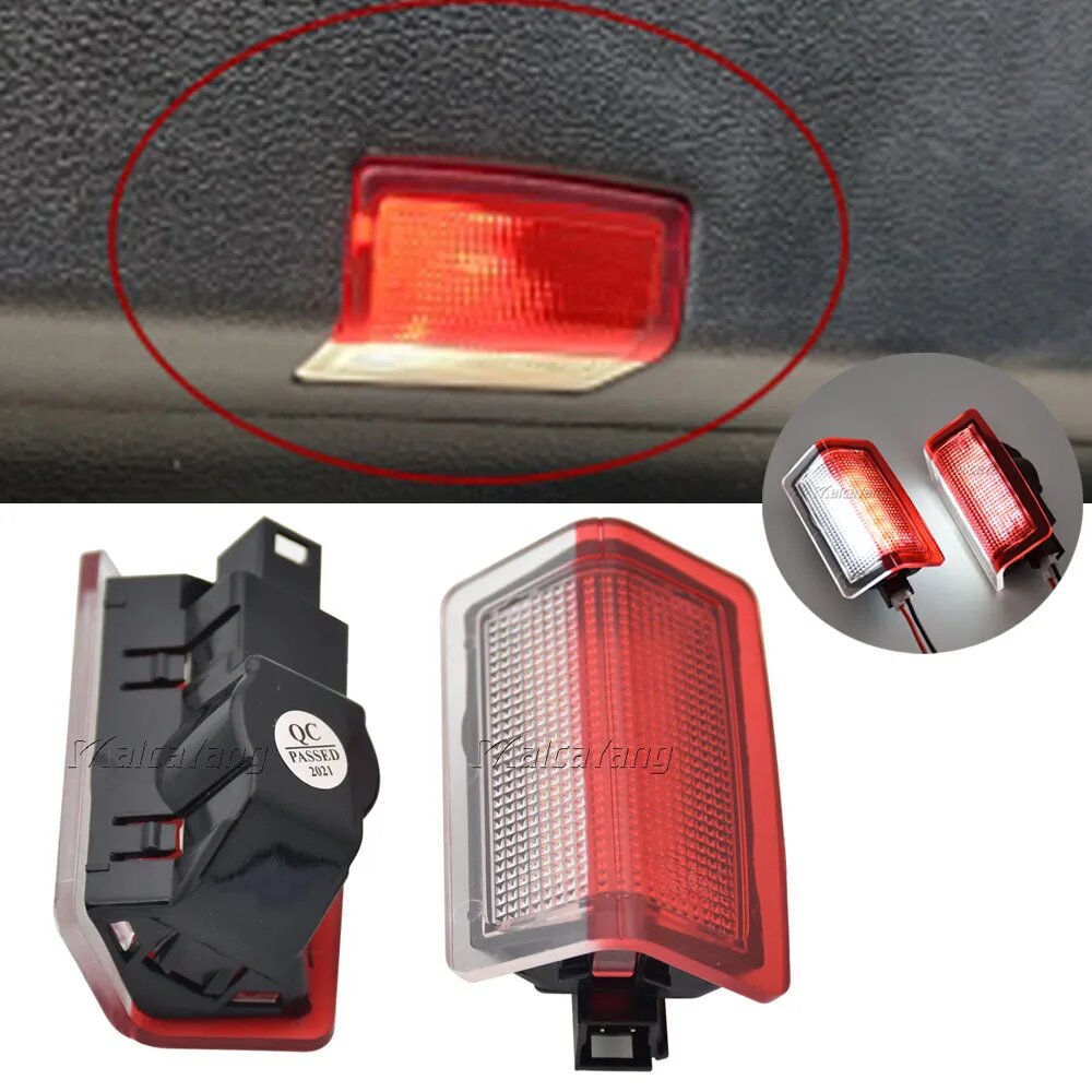 2 шт. светодиодные дверные фонари для Mercedes Benz A B C E ML GLE GL GLS Class W204 W176 W212 W213 W246 W166 X166 X205 Автозапчасти