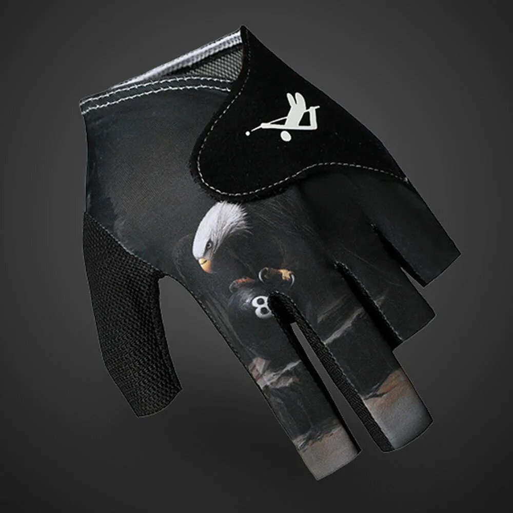 Портативные перчатки для левой руки, нескользящие дышащие перчатки для бильярда, эластичные G