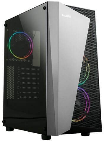 Корпус Zalman S4 Plus черный без БП ATX