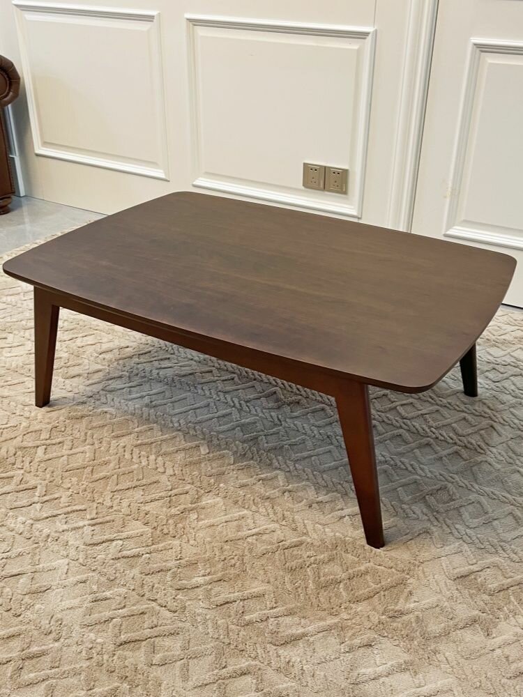 Столик Kotatsu Metro, для дома, стиль японский, массив дерева, 105 см x 75 см x 39 см