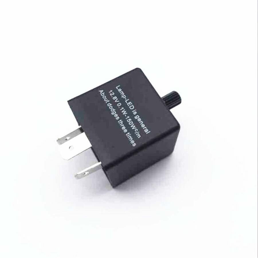 3-Контактное Регулируемое Электронное Светодиодное Реле Мигалки для Автомобильного Указателя Поворота