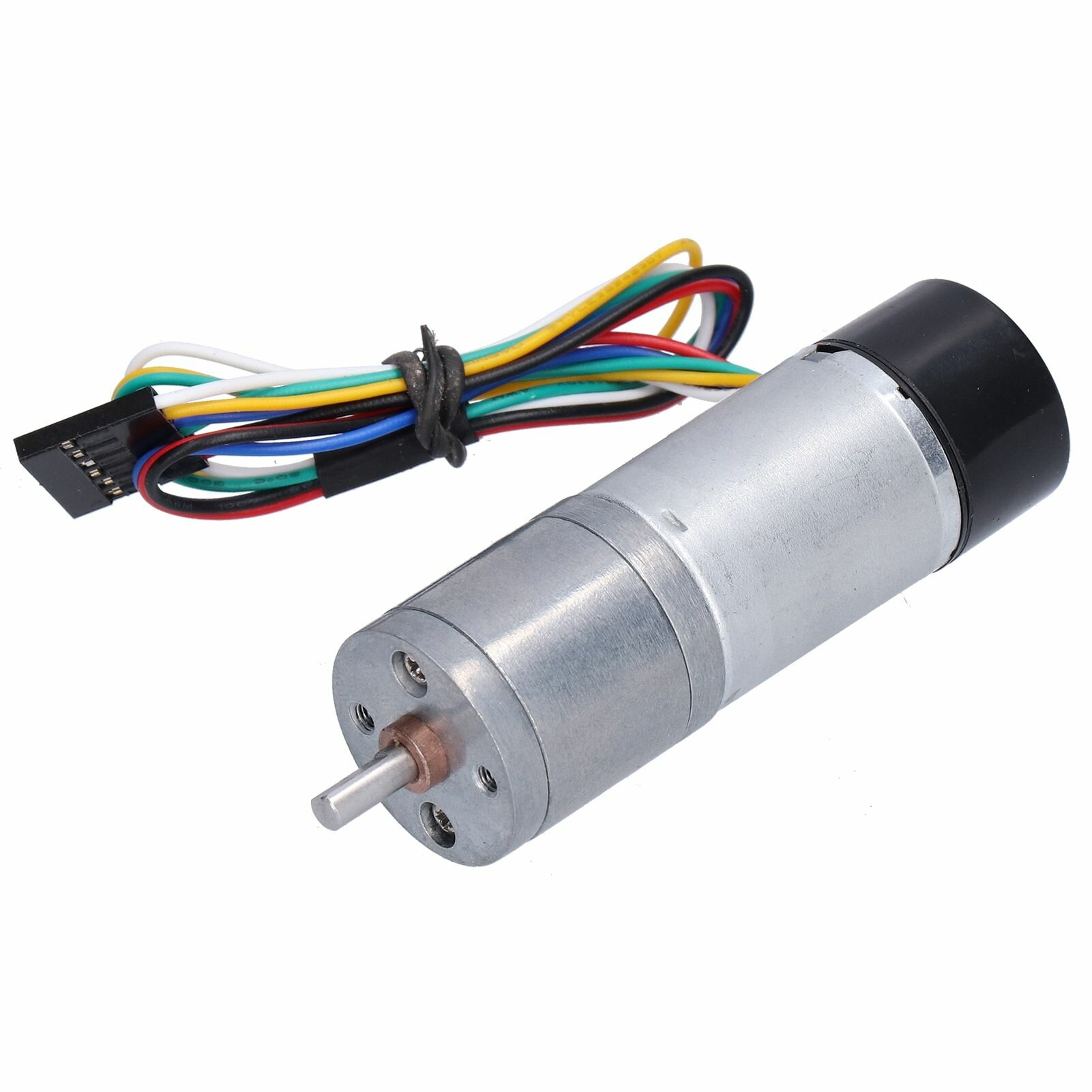 Двигатель постоянного тока с энкодером DC 12V 76 об/мин редуктор для роботов и DIY проектов