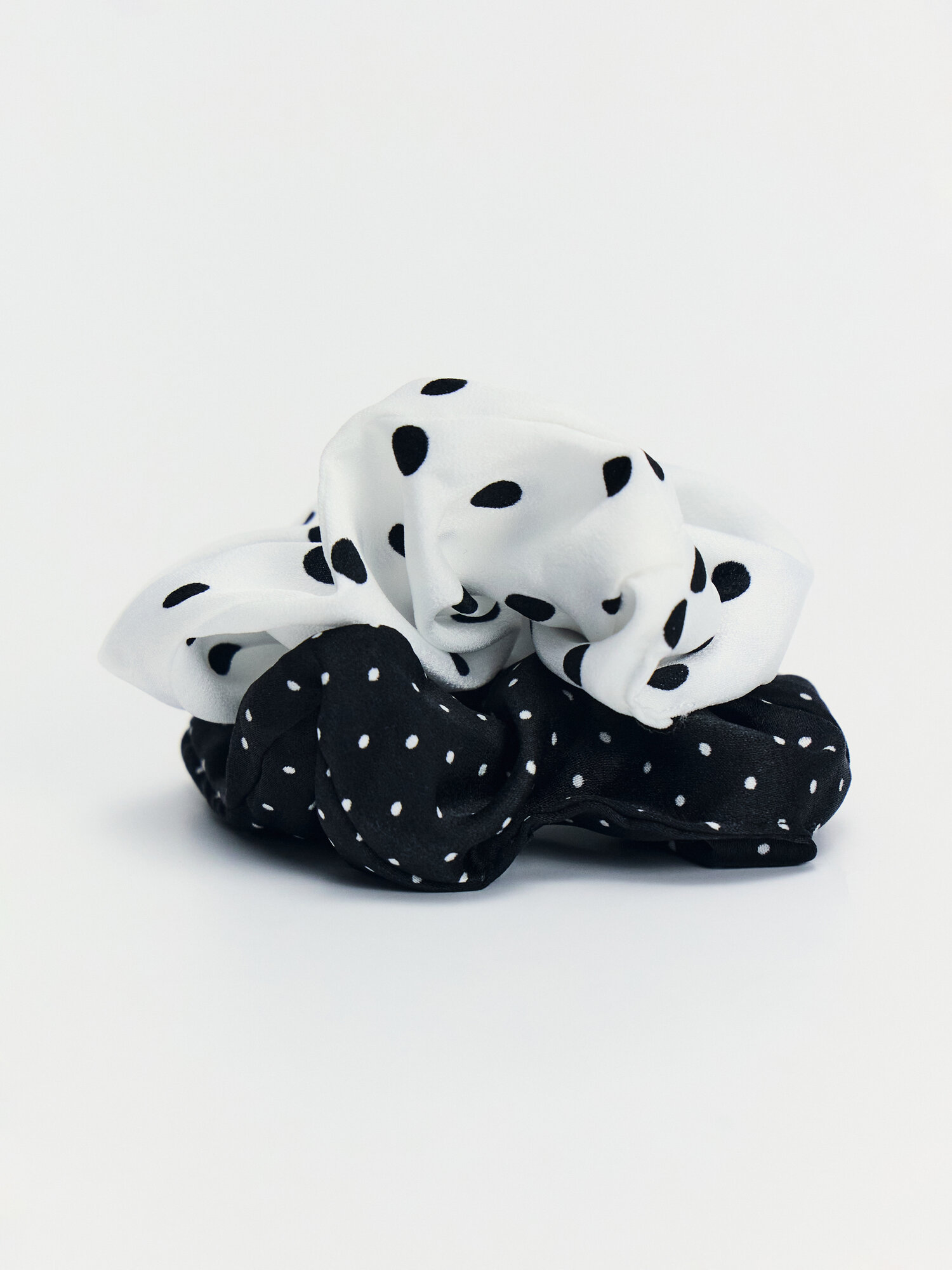 Набор резинок для волос с принтом Zarina, цвет черно-белый, 2 шт, ZR2602081303-99