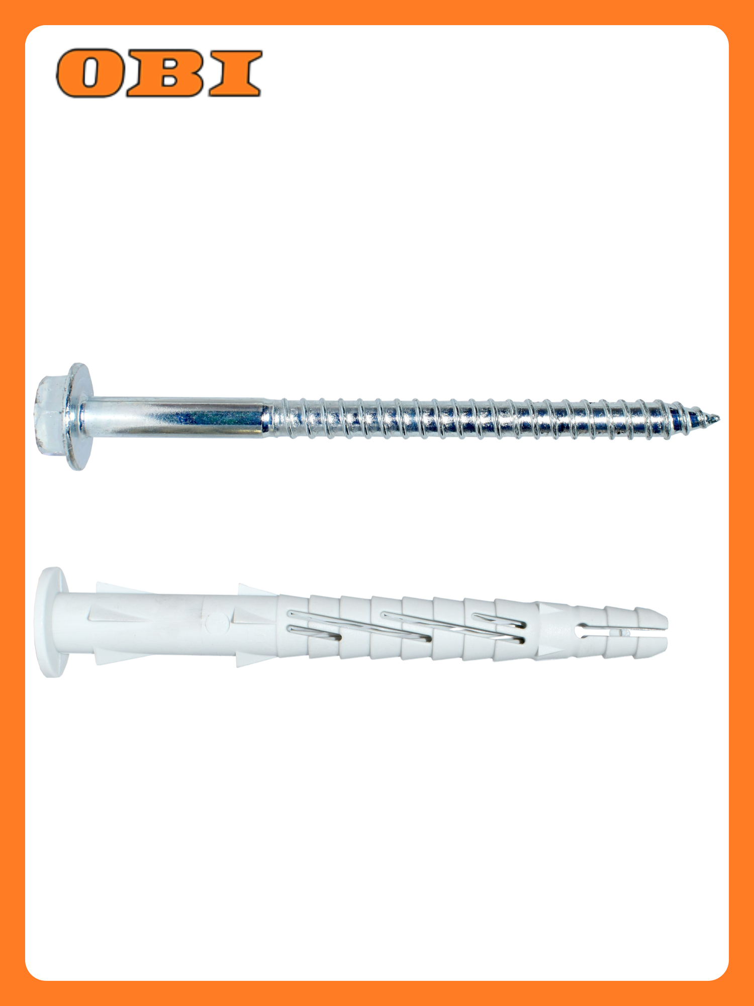 Дюбель фасадный Tecfi с шурупом шест. гол. с шлицем TORX 10x100 мм 4 шт