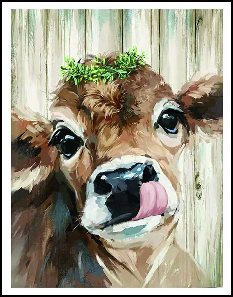 NKFвышивка крестом наборы, Схема на11CT "корова",47*60CM