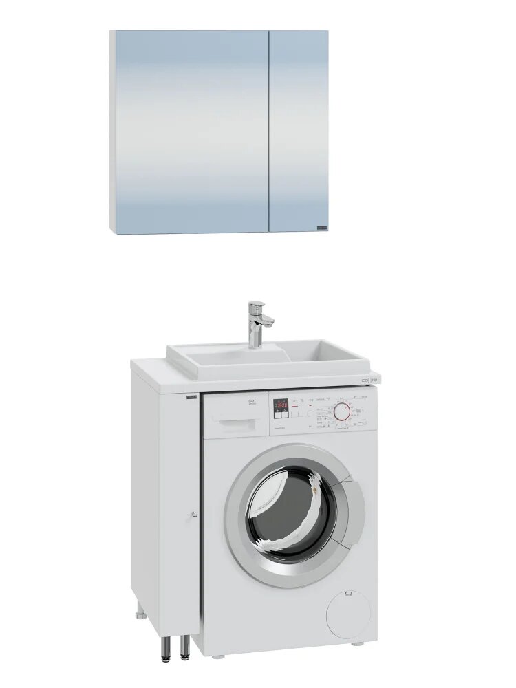 Мебель для ванной комнаты СаНта Луна R 13, под стиральную машину