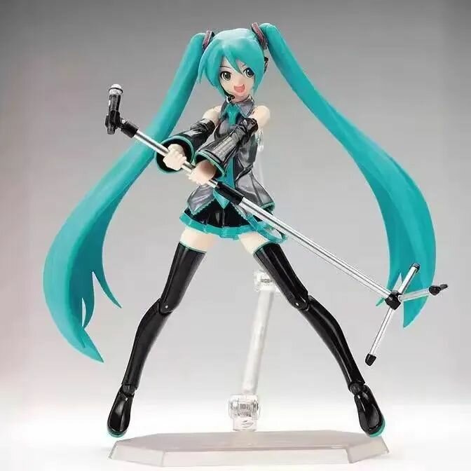 Хацунэ Мику Hatsune Miku, ручная работа, винтажная кукла, аниме фигурка, коллекционный предмет, японская виниловая кукла