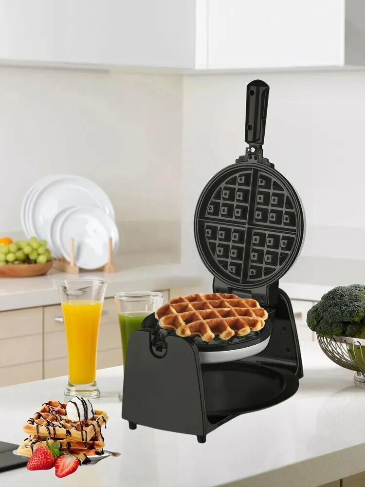 Вафельница WAFFLE-360 1000 Вт, разноцветный