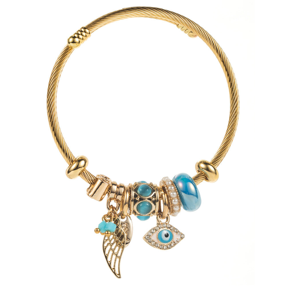 YM Mall Браслет с бусами Ангел-ключ Подвесной Для друзей Приносит чистоту