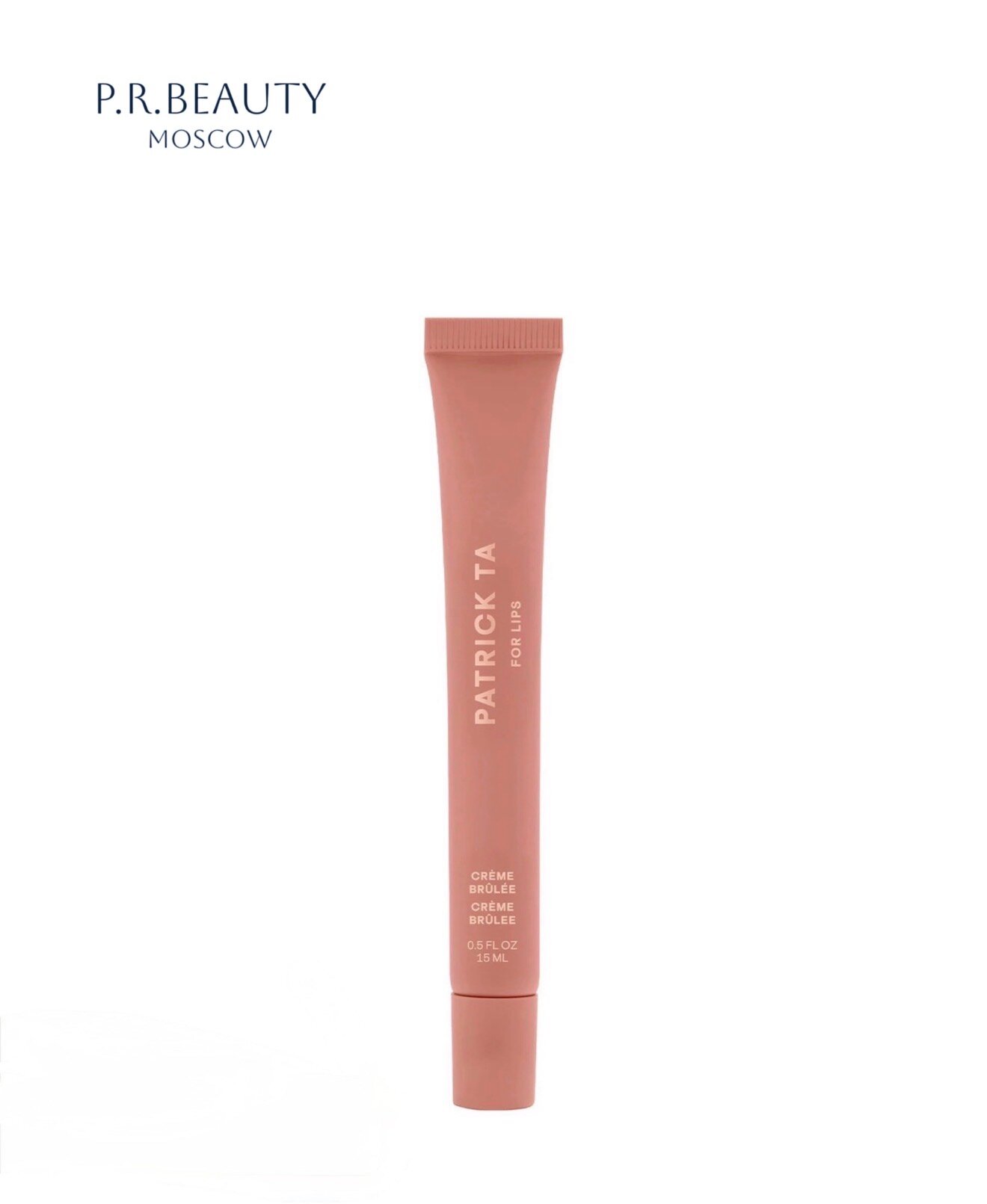 PATRICK TA Бальзам для губ Major Moisture Smoothing and Hydrating Tinted Lip Balm with Vitamin E оттенок Creme Brûlée