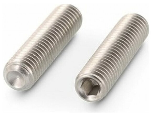 Винт установочный DIN916 М12х12 A2 HEX 6.0 (упак 100 шт)