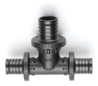 Тройник Рехау Rautitan PX с увеличенным боковым проходом 20-25-20