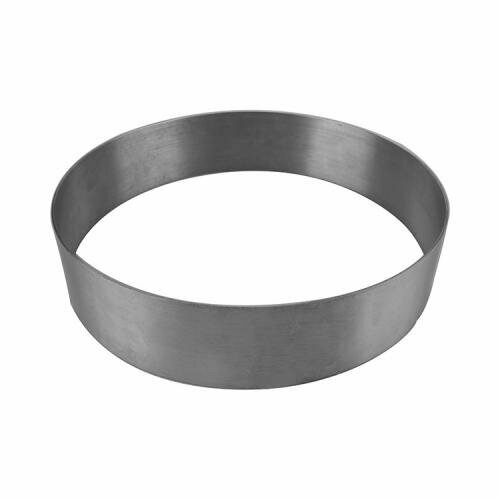Кольцо кондитерское "Проотель", алюмин, диаметр 22, высота 5см, металлич.