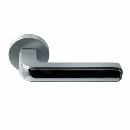 Ручка дверная Pallini (Палини) Prime Лондон PAL-Z12 SC/PC Цвет - Матовый хром/полированный хром