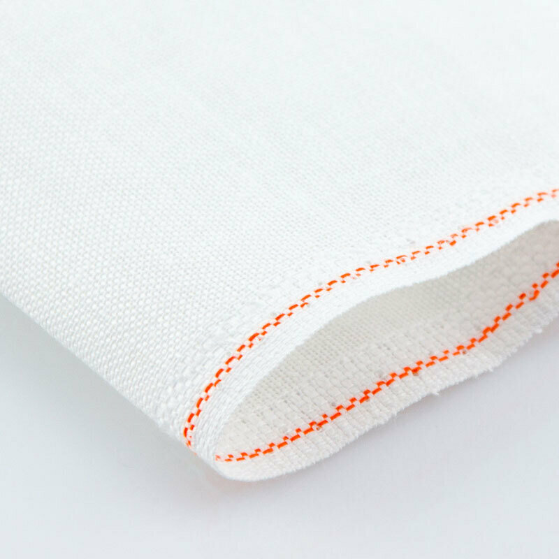 Канва Zweigart Belfast 32ct. 35х25 см. (цвет: 100 белый)