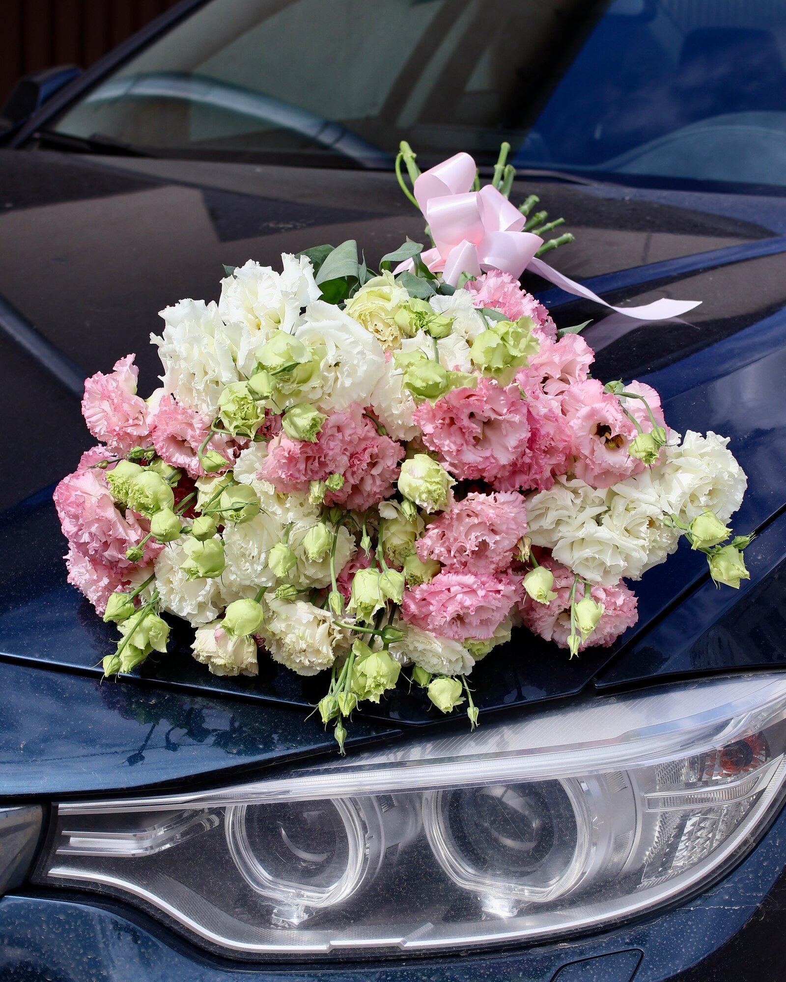 Букет эустомы "Нежная классика"