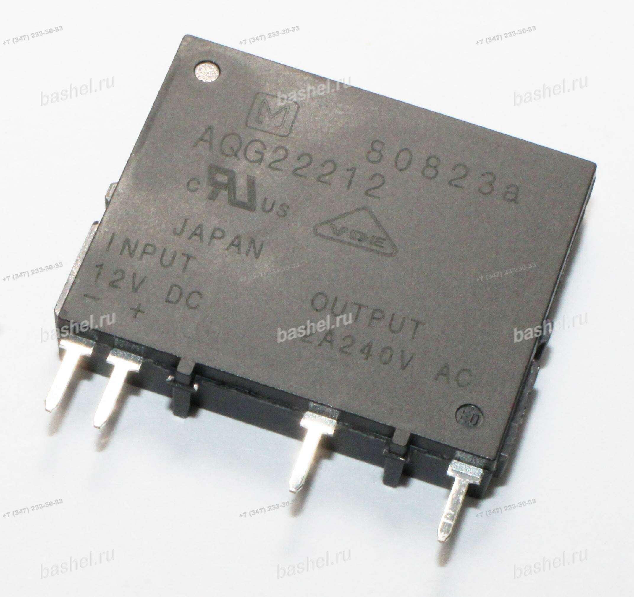 RELAY AQG22212, Реле, SIP4, Panasonic, (для кондиционеров)