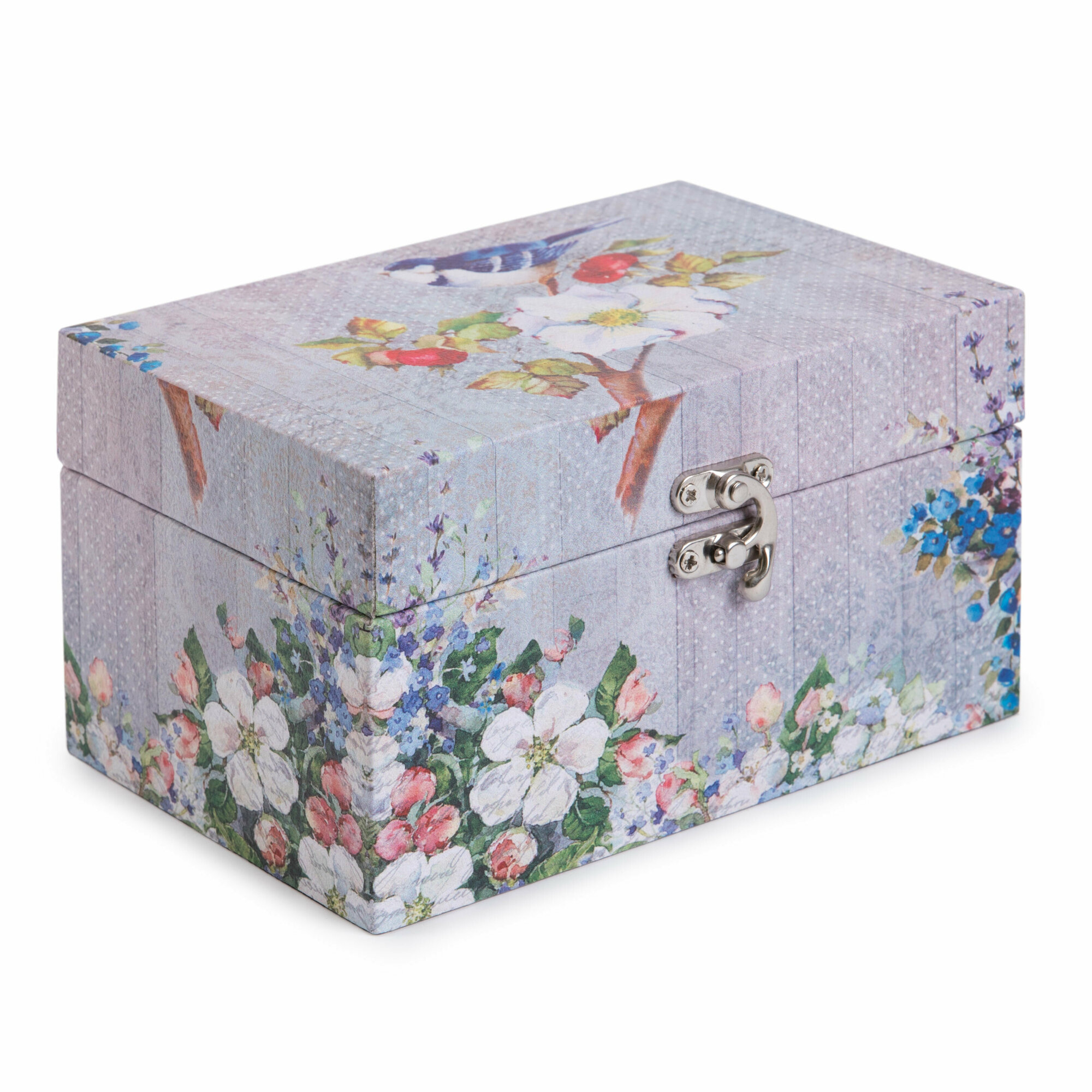 Gamma" DBK-010 шкатулка декоративная "сундучок" 18 х 12 х 10 см №015 "Весенний цвет