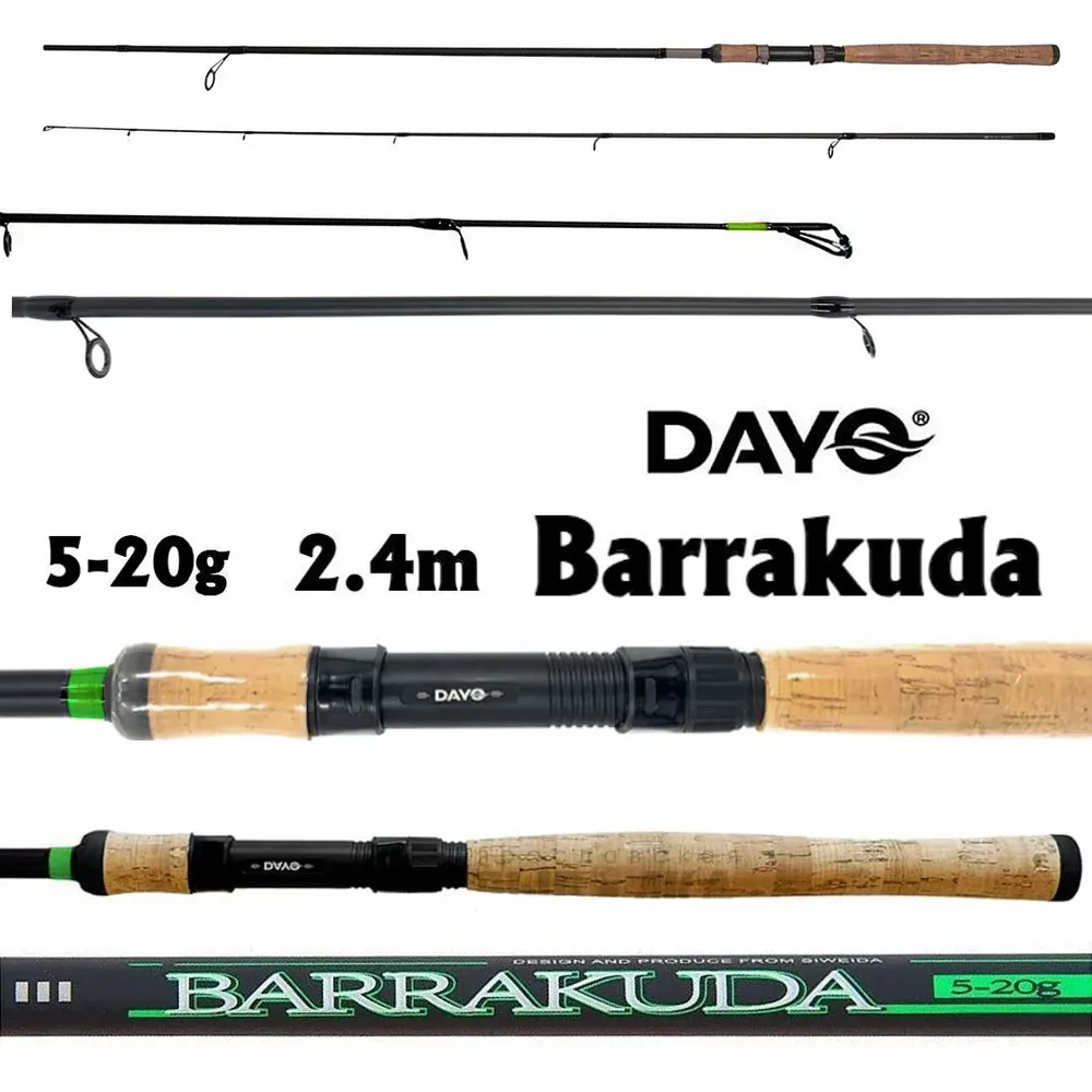 Спиннинг Dayo Barrakuda, тест 5-20гр, 2.4м