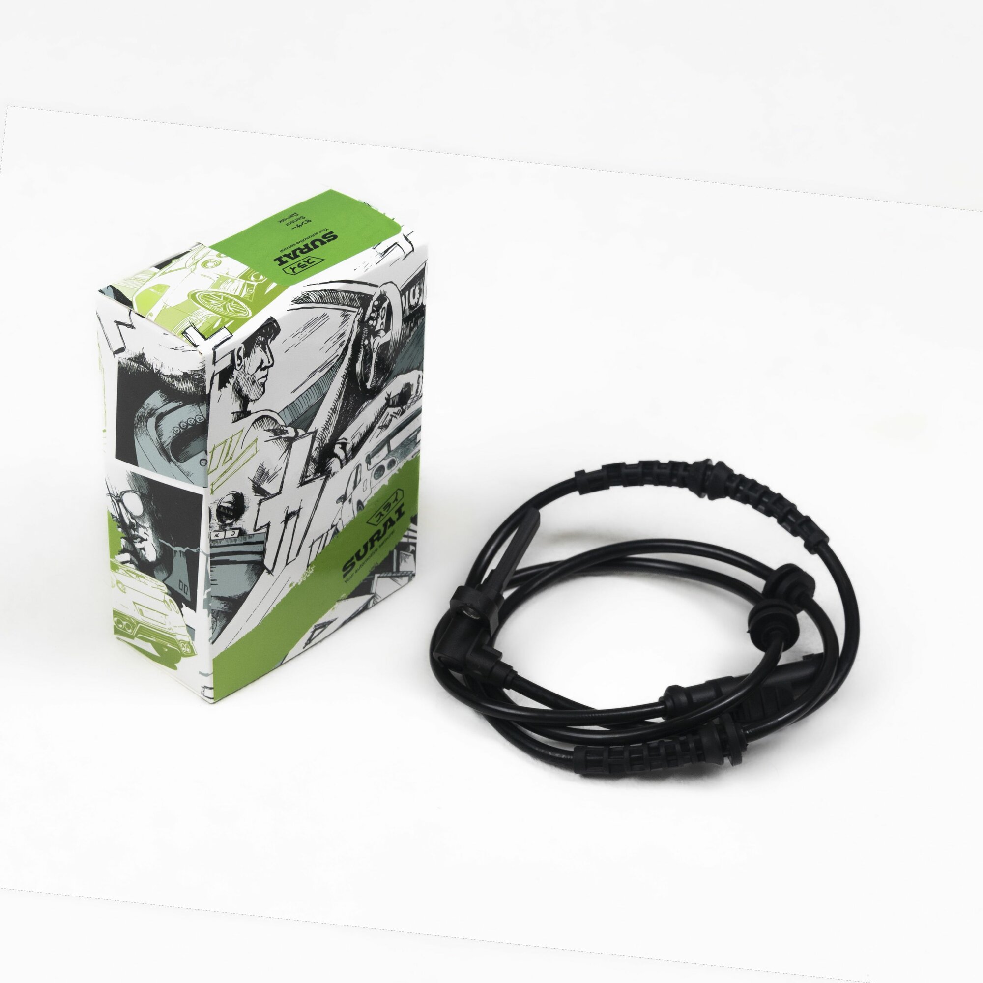 Датчик ABS SURAI для Citroen Jumper 06-, Fiat Ducato 06-, Peugeot Boxer 06- передний (SRS 70814, датчик АБС)