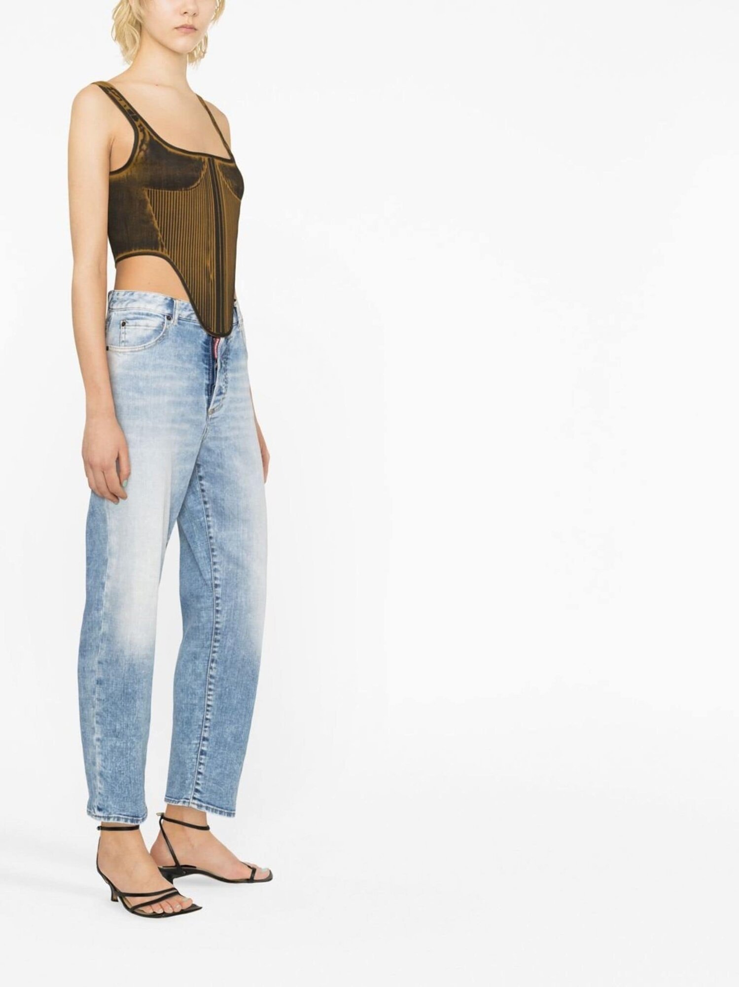 Джинсы DSQUARED2 Straight-leg jeans, размер 40, синий — фото 1